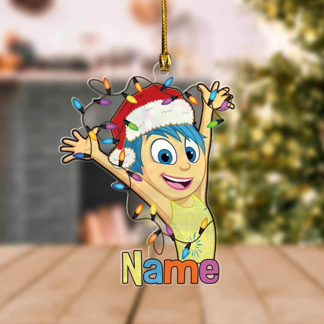 Custom Disney Inside Out Christmas Ornament, It's Okay to Feel All the ...