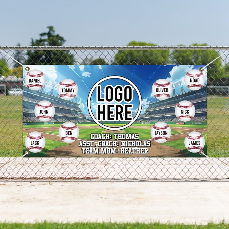 Tee Ball Team Banner - Etsy