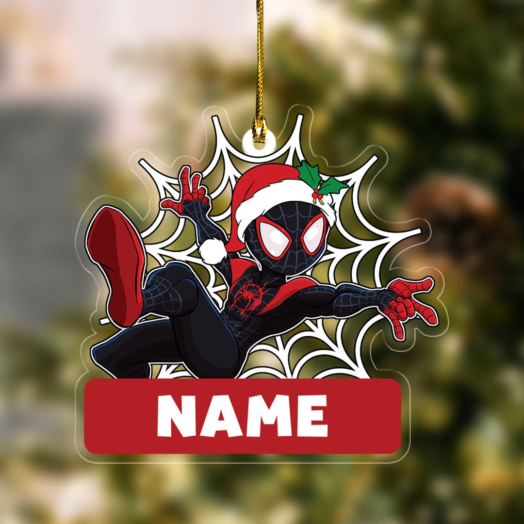 Personalized Spidey and His Amazing Friends Christmas Ornament ...