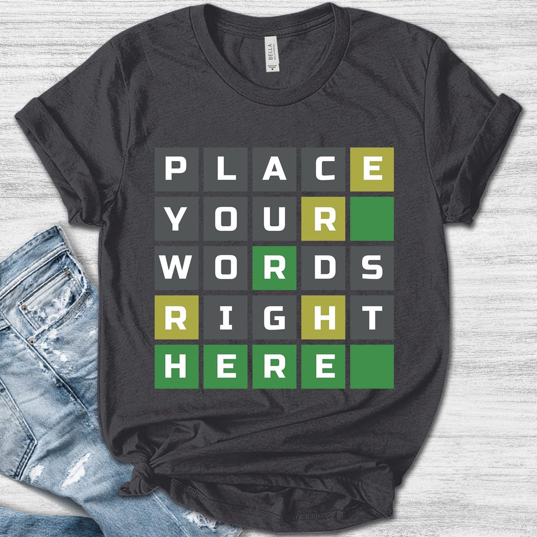 Custom Wordle Shirt, Personalized T-shirt, Teacher Christmas Gift ...