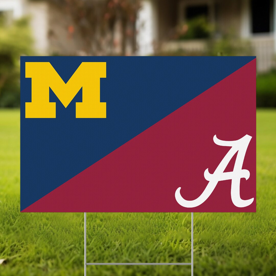 Custom House Divided Yard Sign, Custom Sign, House Divided Sign ...