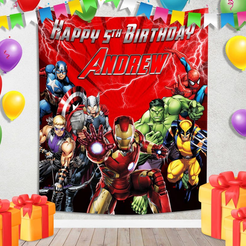 Avengers Birthday - Etsy