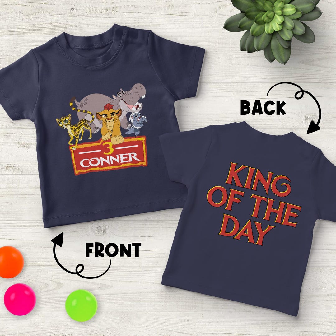 The Lion Guard Birthday Shirt/lion Guard Birthday Family Shirt/lion ...