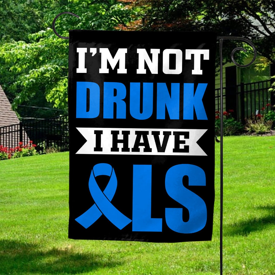 Als Awareness Garden Flag, DOUBLE-SIDED Als Disease Support Flag, Als ...