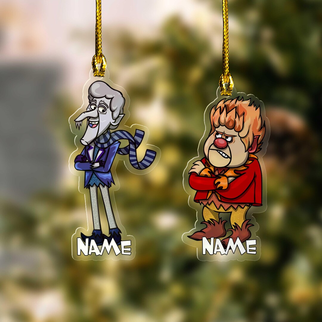 Mr. Heat Miser and Mr. Snow Miser Christmas Ornament UM4306 - Etsy
