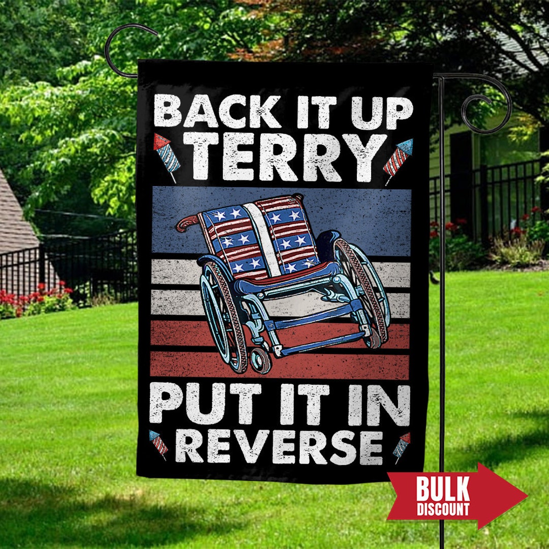 Back up Terry Put It in Reverse 4th of July American Flag/put It in ...