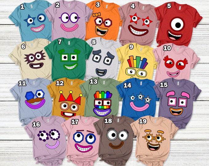 Numberblocks Kids Mask, Kids Mask, Numberblocks Mask, Kids Face Mask ...