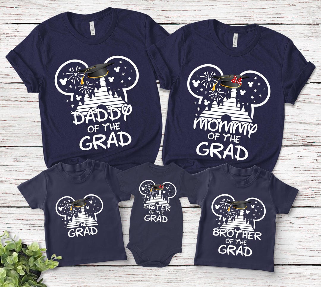 Disney Family Graduation Shirts, Graduate Disney Shirt, Disney ...