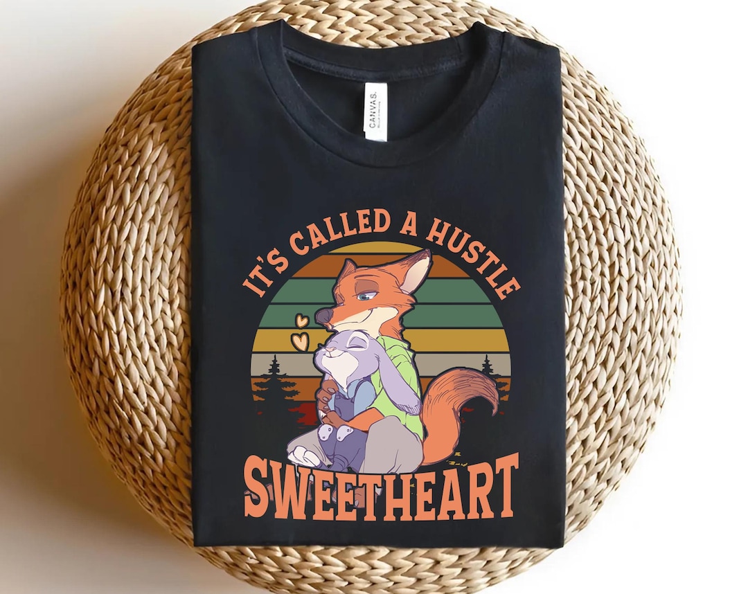 It's Called A Hustle Sweetheart Vintage Shirt, Zootopia Shirt, Judy ...