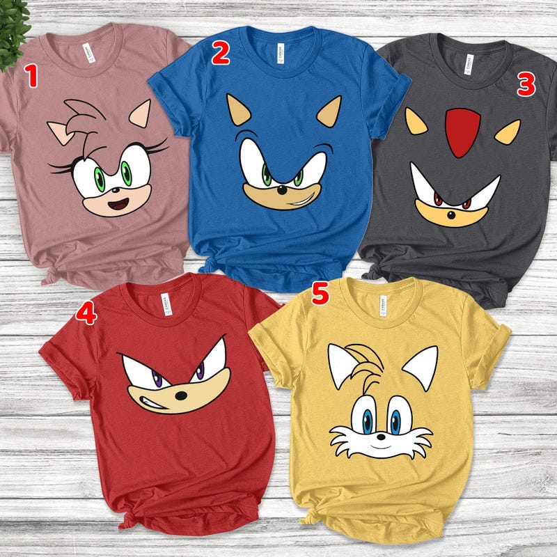 Shadow the Hedgehog Pajamas - Etsy