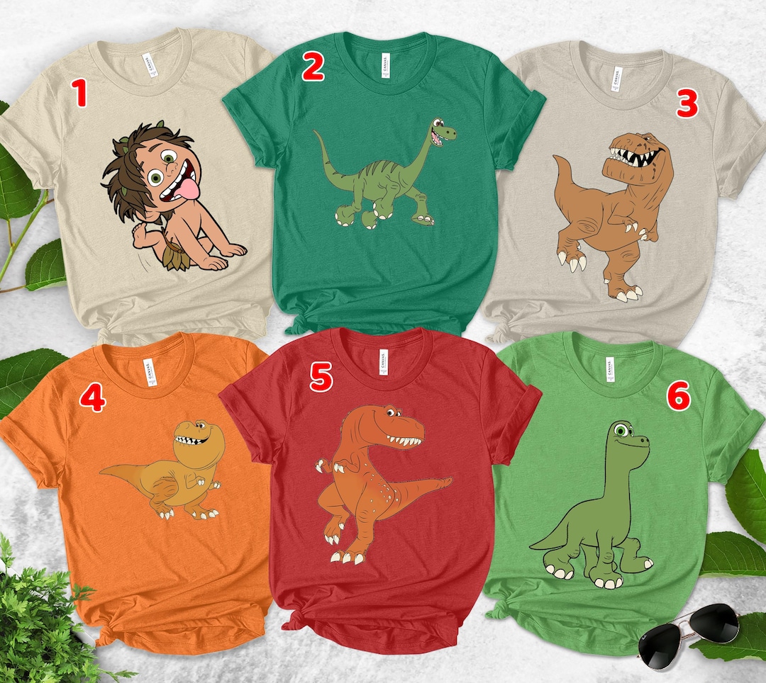 Disney the Good Dinosaur Characters Shirt, Custom Halloween Costume ...