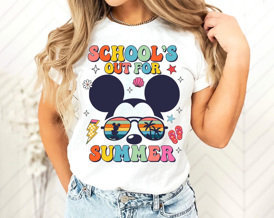 Disney Schools Out for Summer Shirt, Disneyland Minnie Shirt, Summer Break Shirt, School ...
