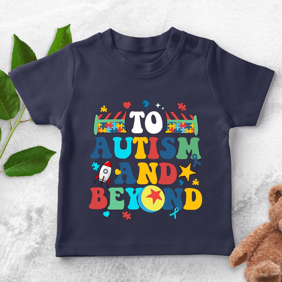 Buzz Lightyear and Woody to Autism and Beyond T-shirt, Disney Toy Story ...
