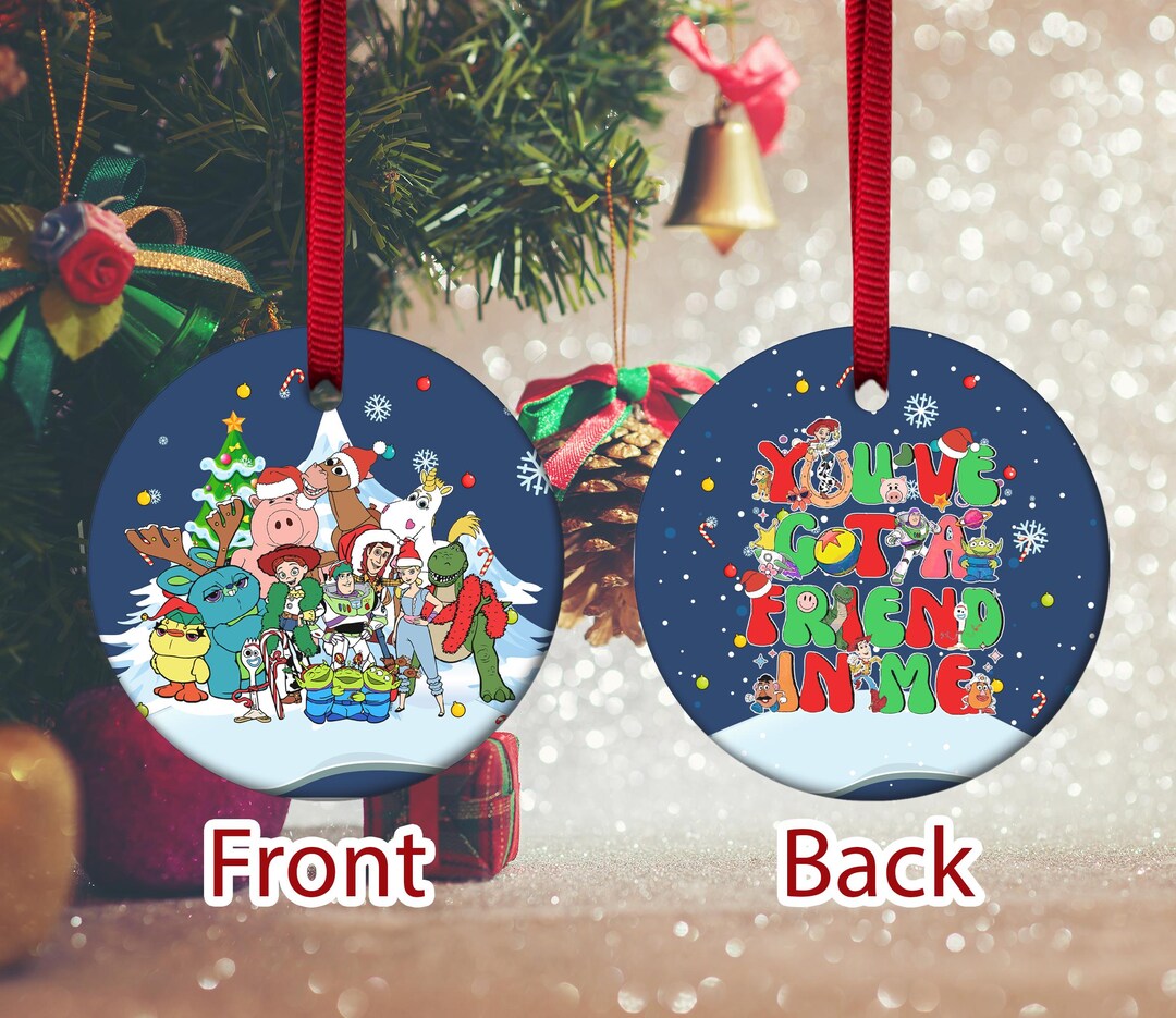 Custom Toy Story Christmas Ornament, Toy Story Ornament, Buzz Lightyear ...