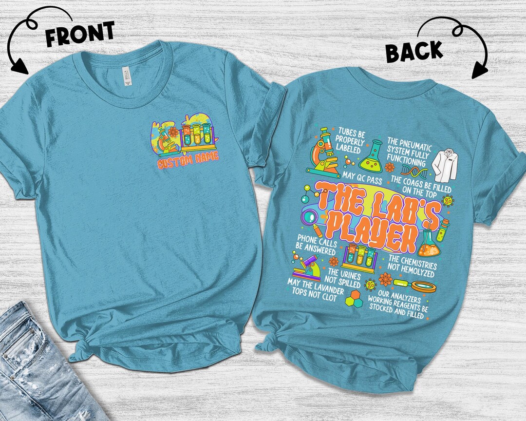 Lab Prayer Custom Shirt, Lab Week 2025 Tech, Lab Tech Shirt, Laboratory ...