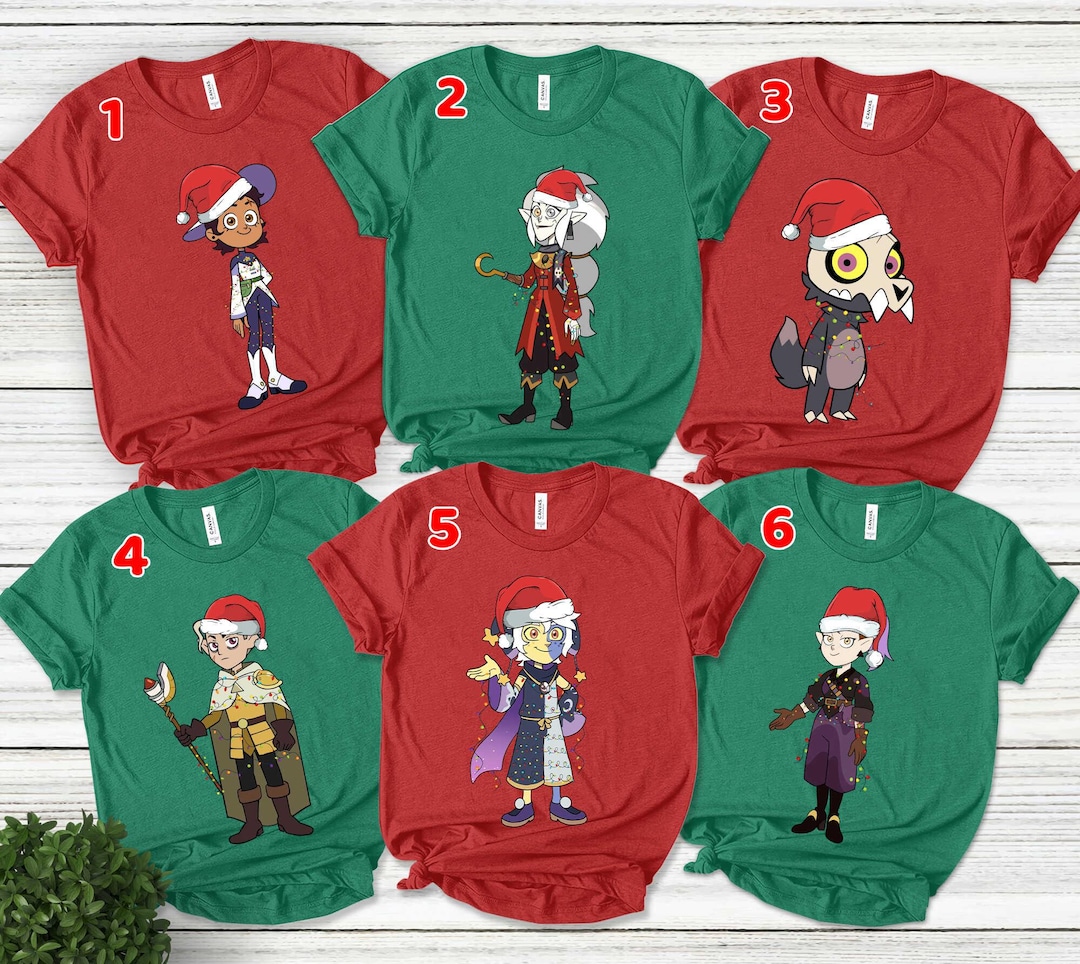 The Owl House Christmas Shirt, Magical Owl House Shirt, King the Owl ...