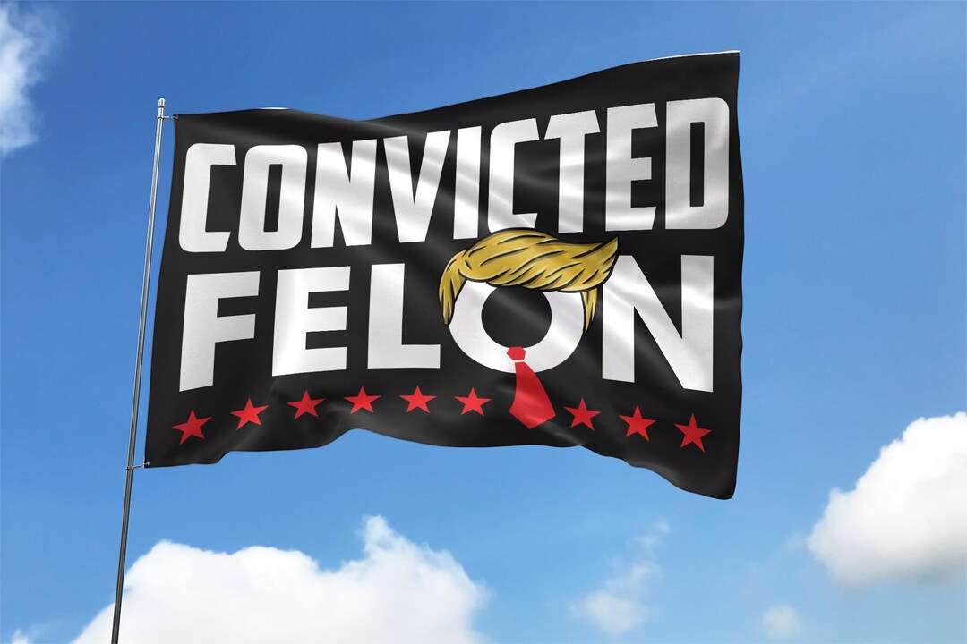I'm Voting Convicted Felon 2024 Garden Flag/voting for the Convicted ...
