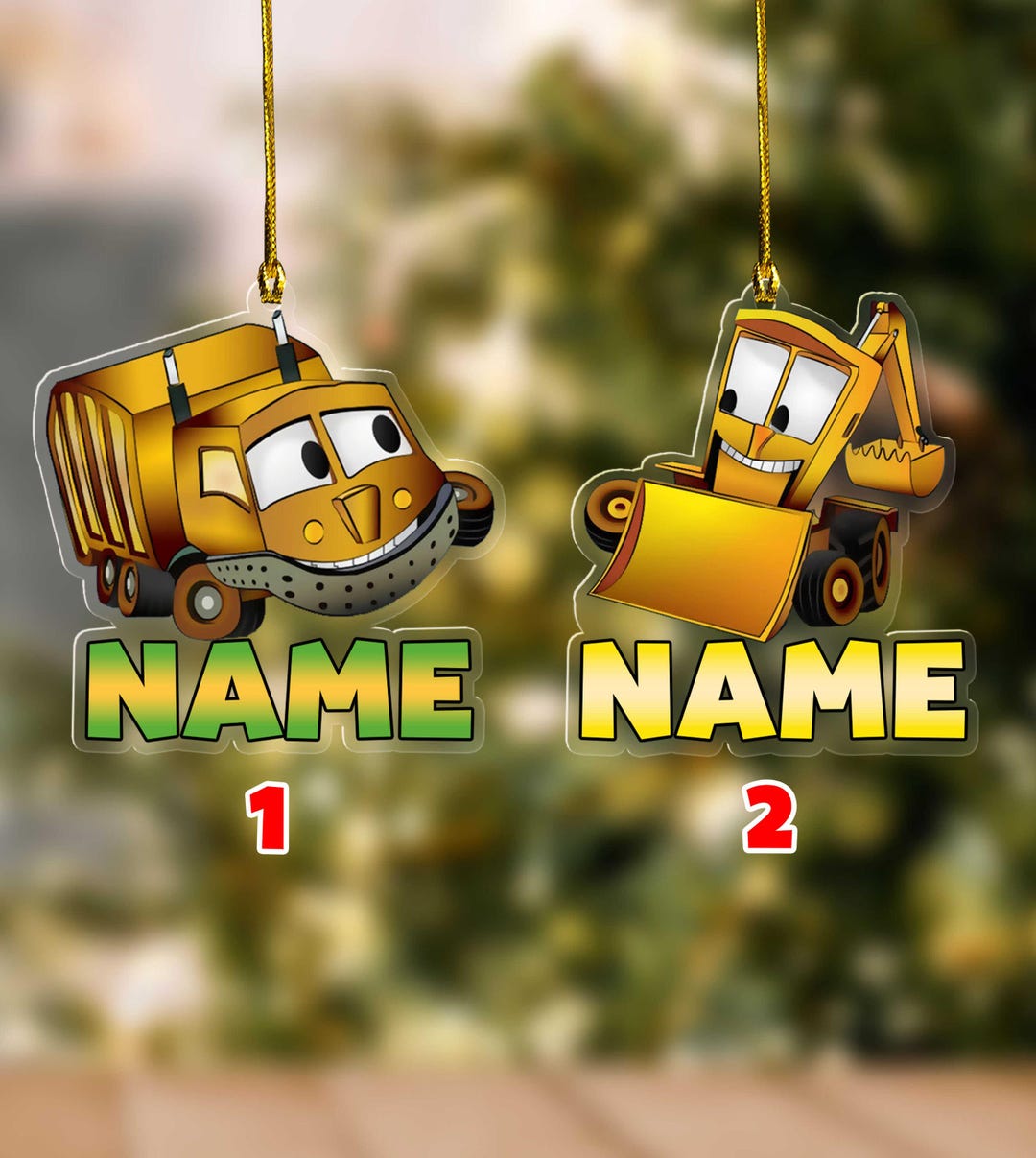Custom the Stinky and Dirty Ornament, Custom Name Stinky and Dirty ...