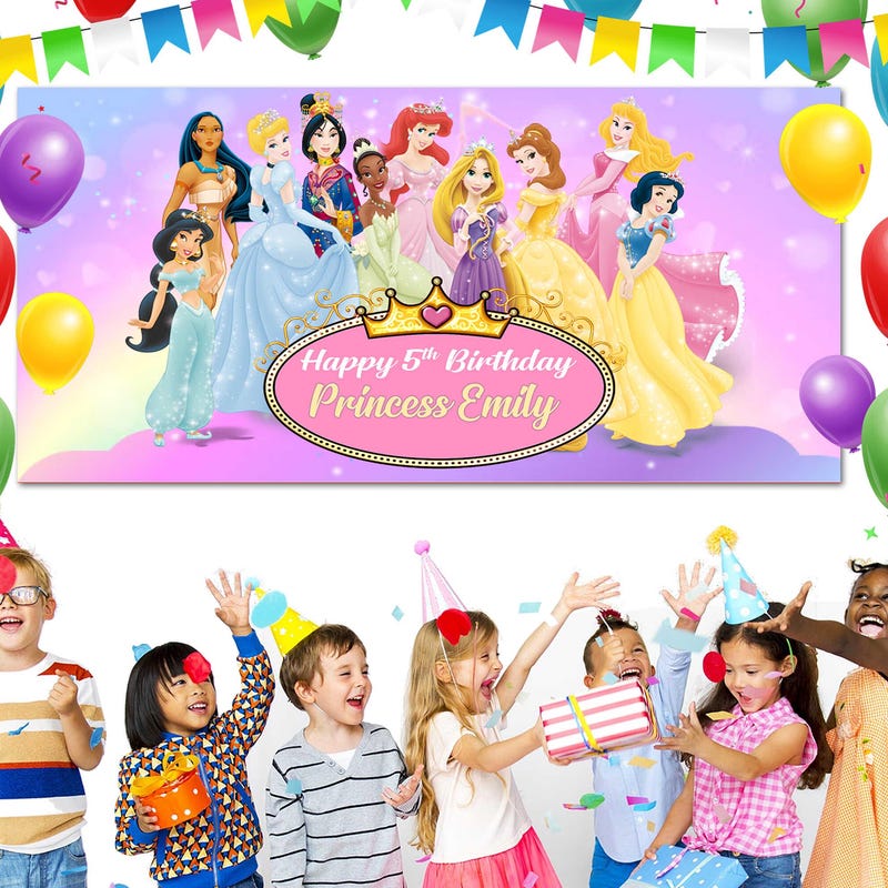 Princess Backdrop - Etsy