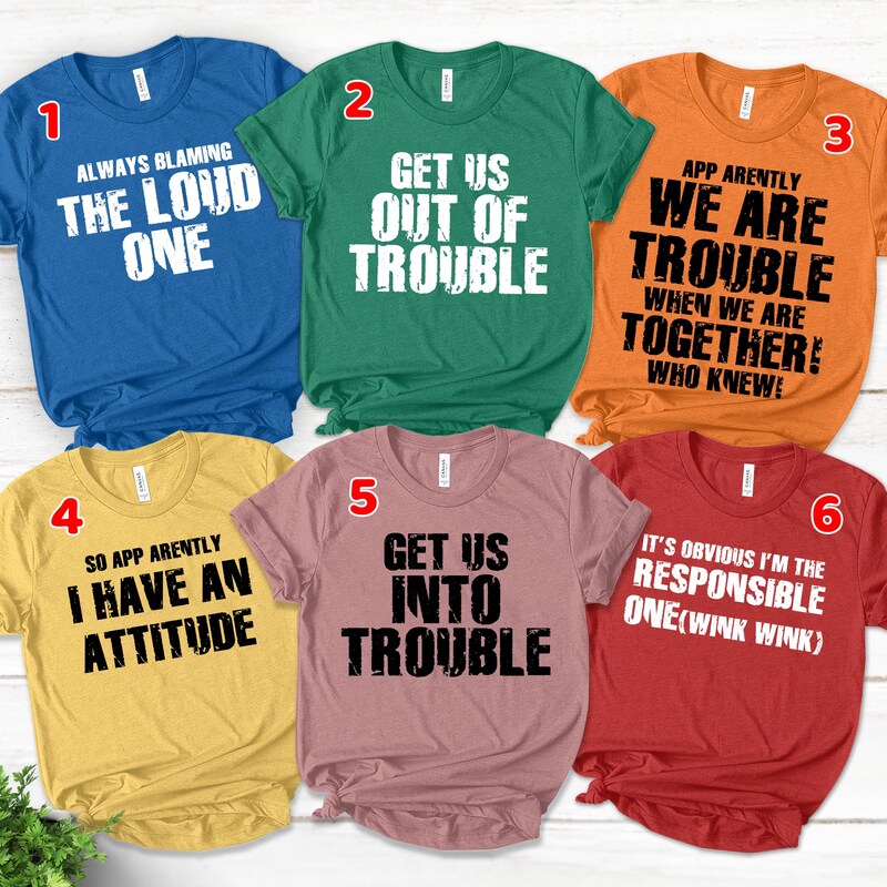 Funny Best Friend Shirts - Etsy