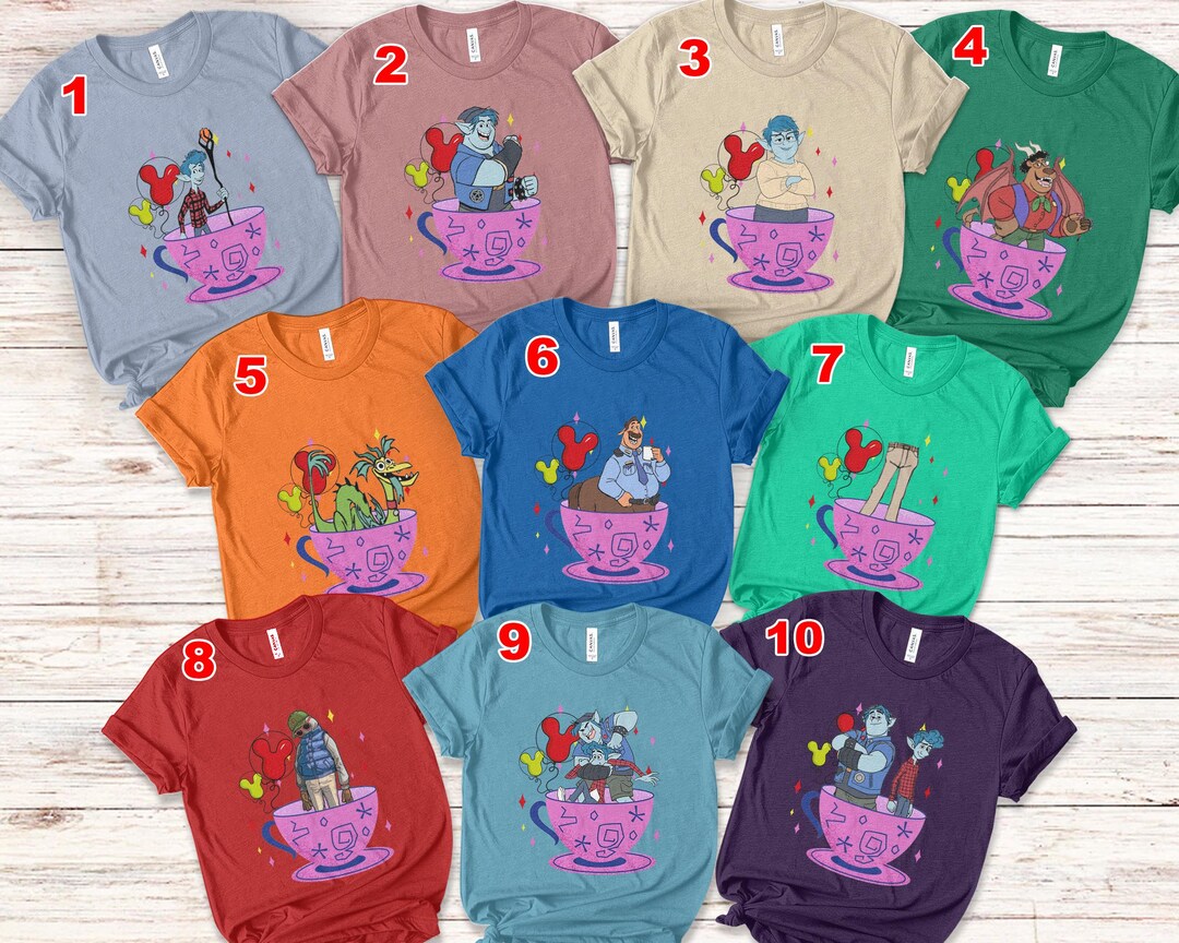 Custom Onward Characters Group Shirt, Ian Lightfoot Shirt, Manticore ...