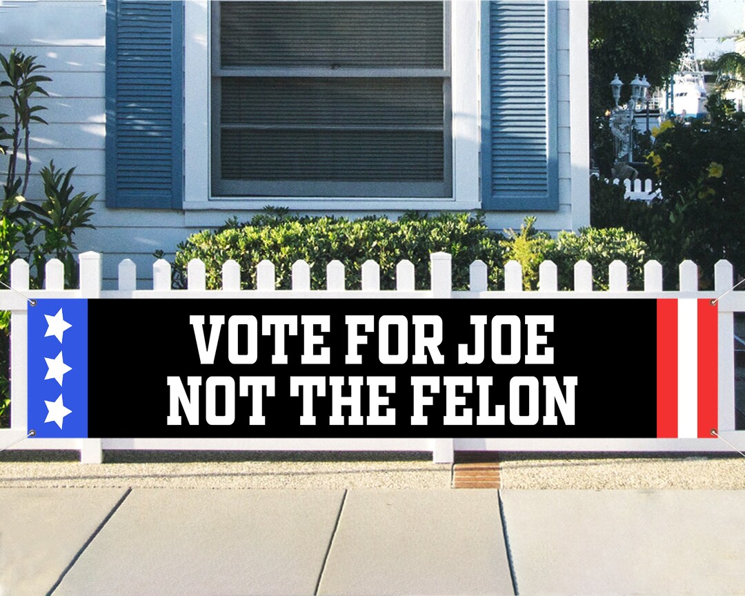 I'm Voting Convicted Felon 2024 Banner Backdrop/voting for the ...