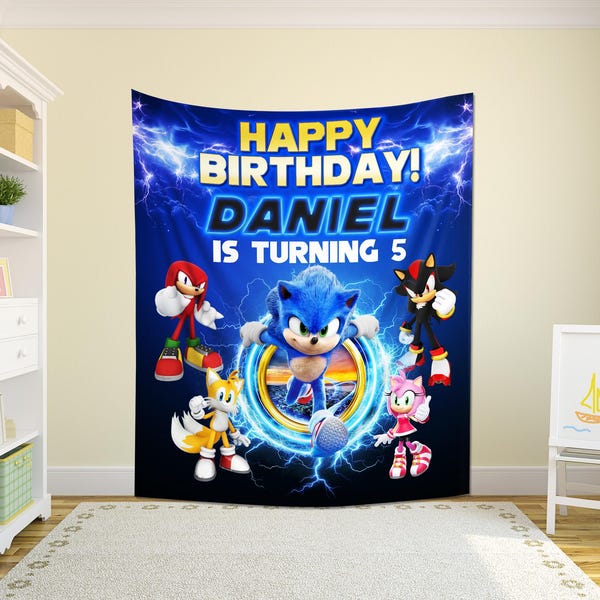 Sonic Poster - Etsy