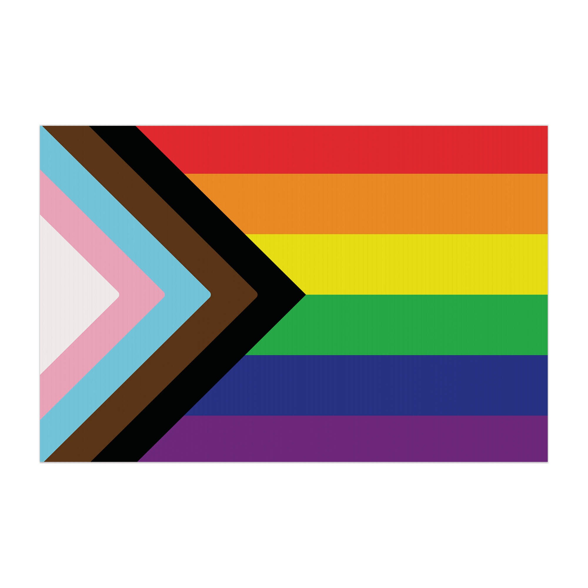 LGBTQ Pride Flag Yard Sign With H Stake Pride Support Outdoor Lawn Sign ...