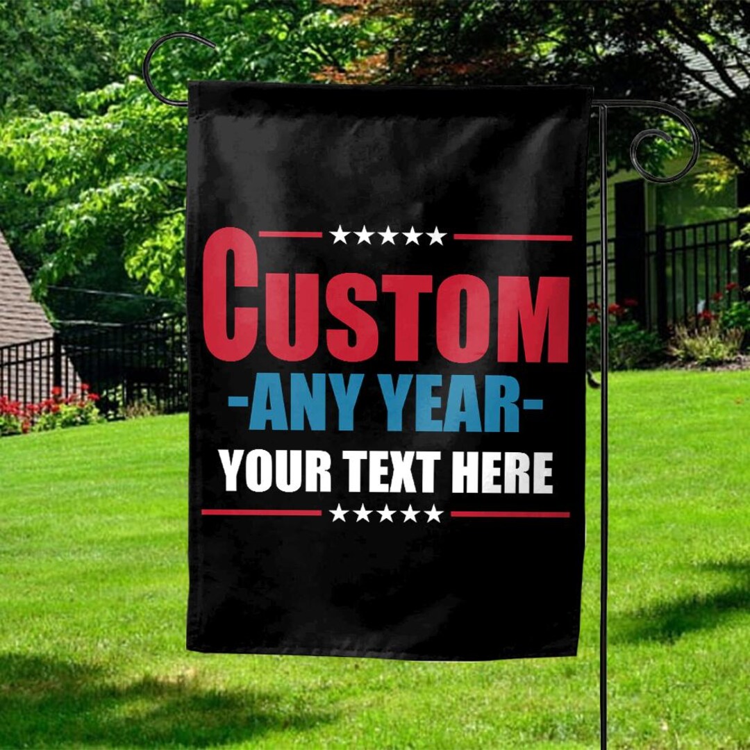 Custom Yard Sign With H-stake, Personalized Design, Custom Outdoor Yard ...