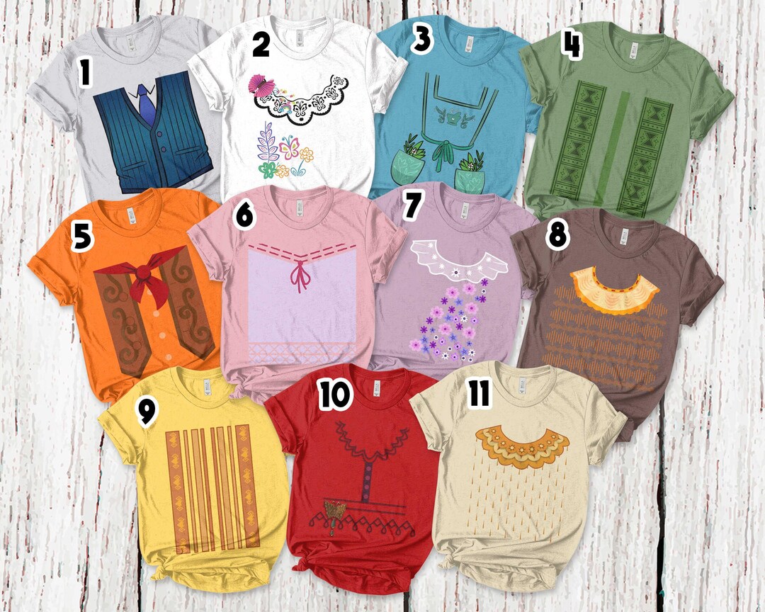 Mirabel, Julieta, Augustin, Bruno and More, Inspired Encanto Costume ...