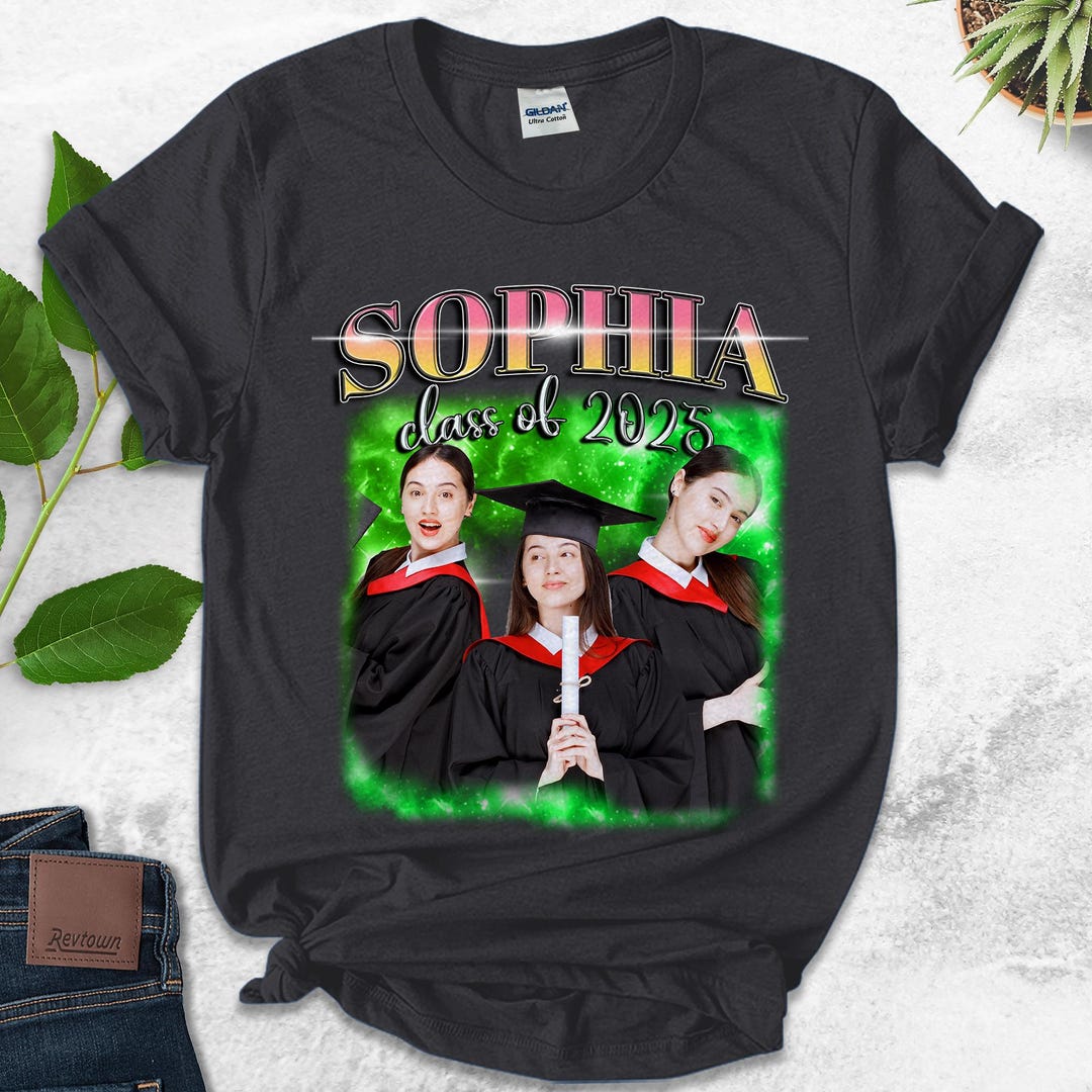 Custom 90s Vintage Graduation Bootleg Shirt, Custom Your Own Bootleg ...