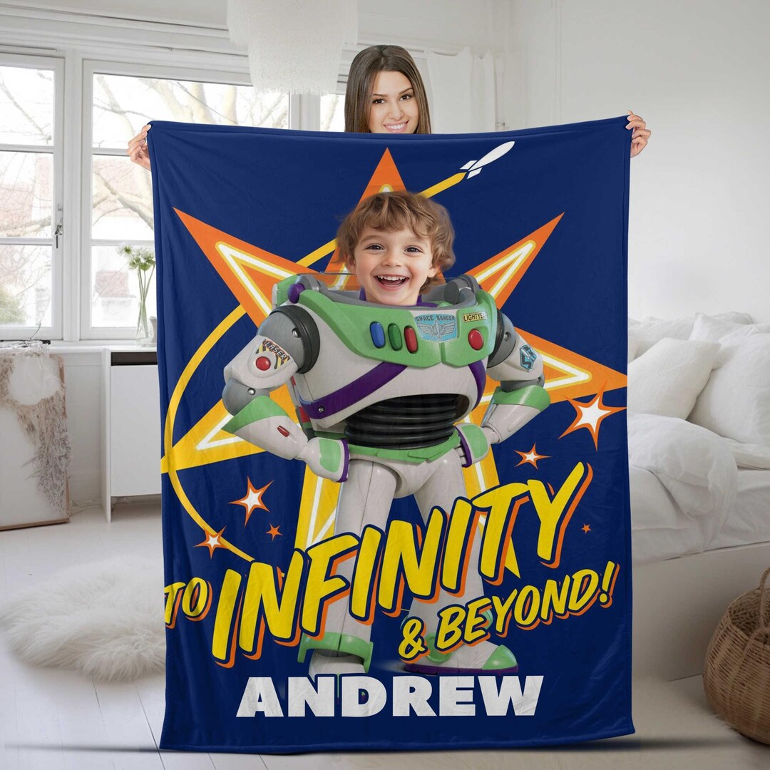 Disney Toy Story Blanket/buzz Lightyear to Infinity and Beyond Blanket ...