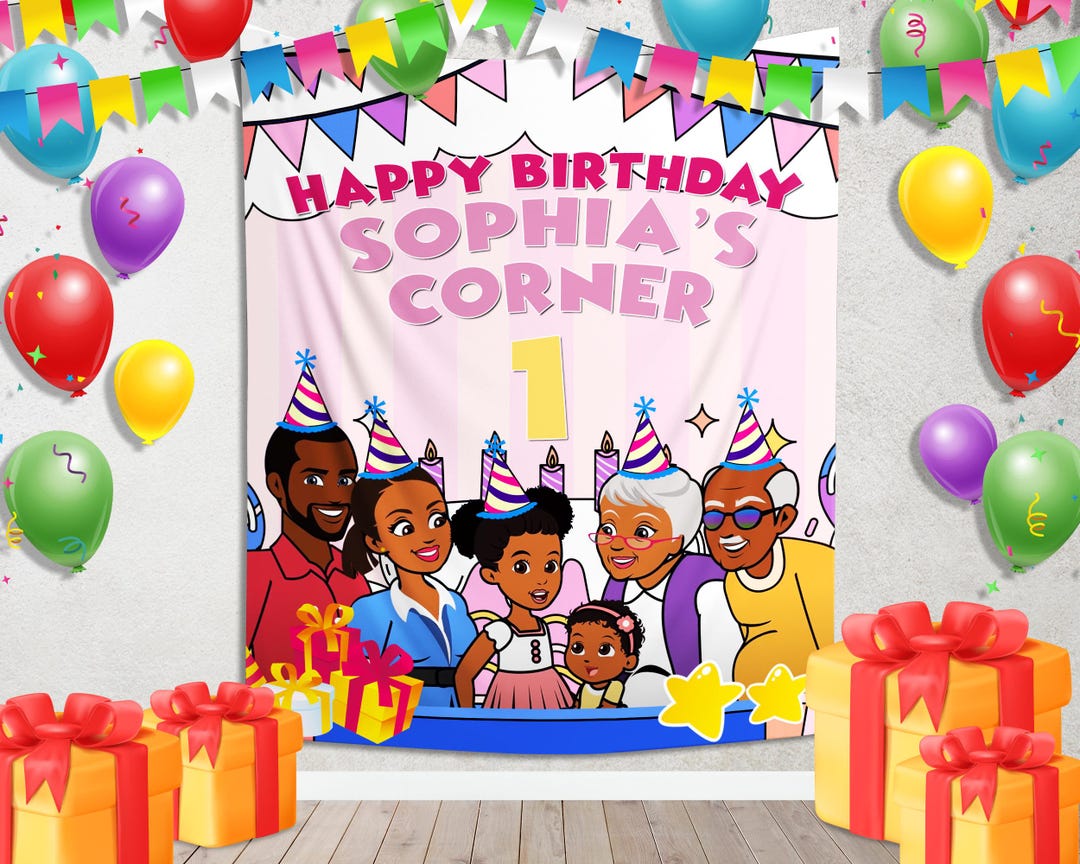 Gracies Corner Backdrop, Gracie’s Corner Birthday, Girls Birthday ...