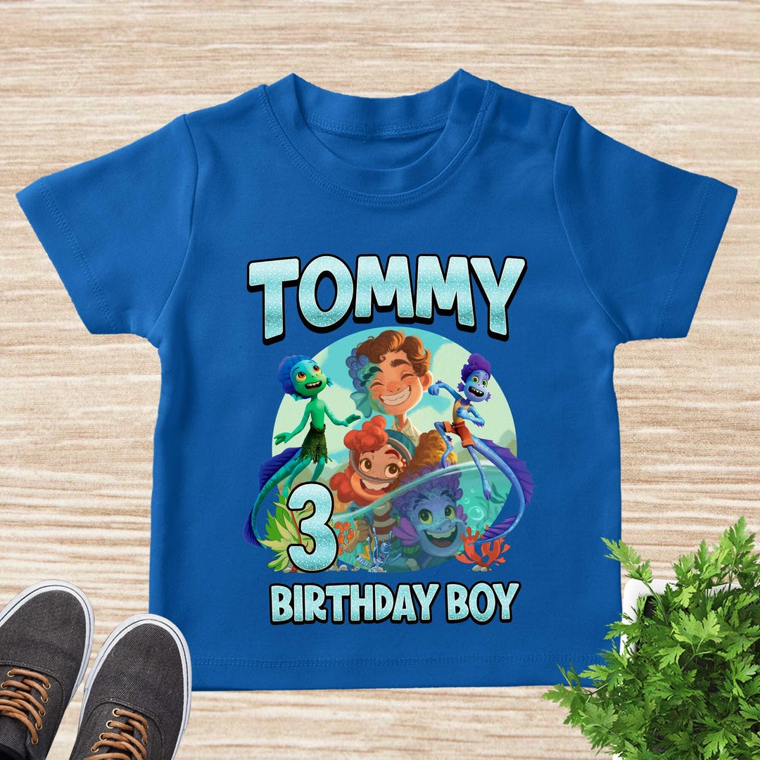 Luca Birthday Shirt, Luca Family Birthday Shirts, Birthday Boy Shirt ...