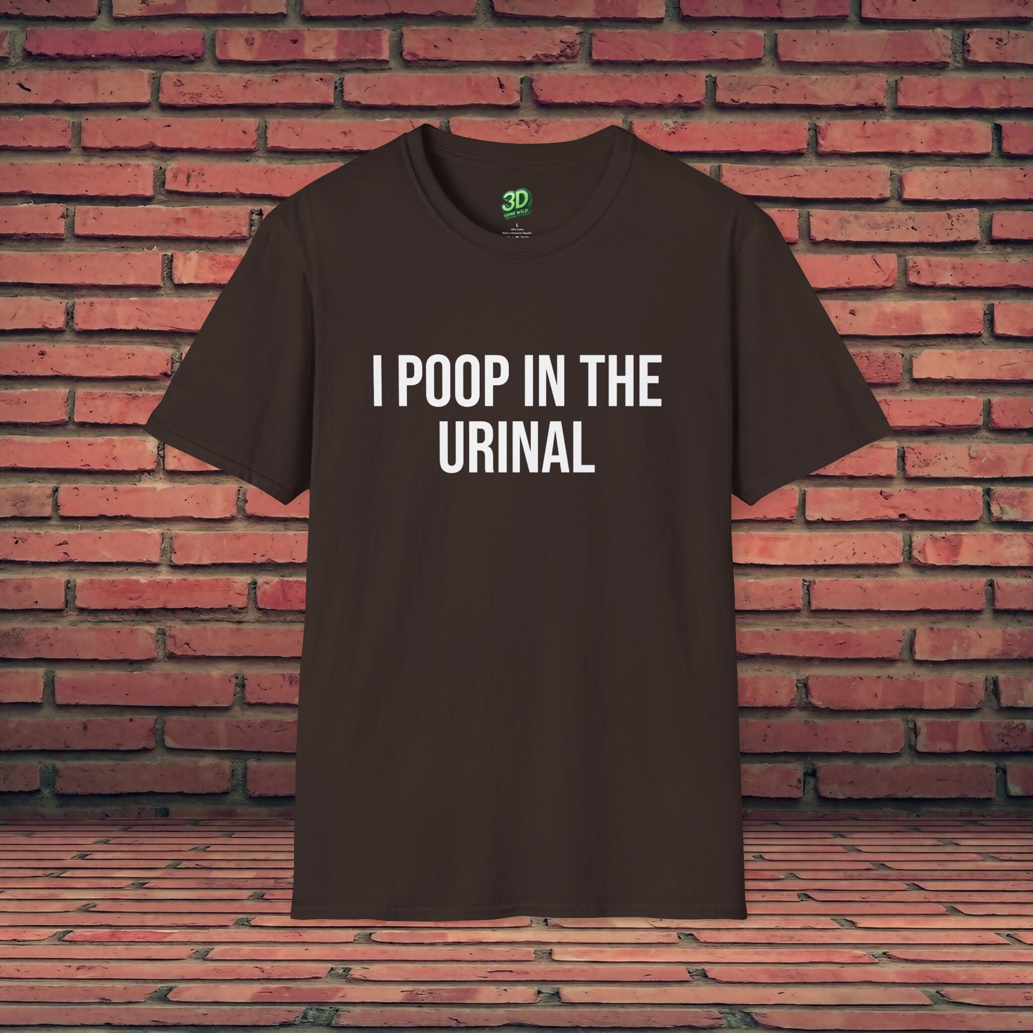 Funny Shirt I Poop in the Urinal Bathroom Humor Offensive Shirt Funny ...