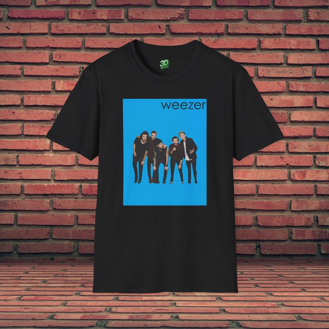 Funny One Direction Shirt 1D Weezer Retro 1 Direction Merch Weezer ...