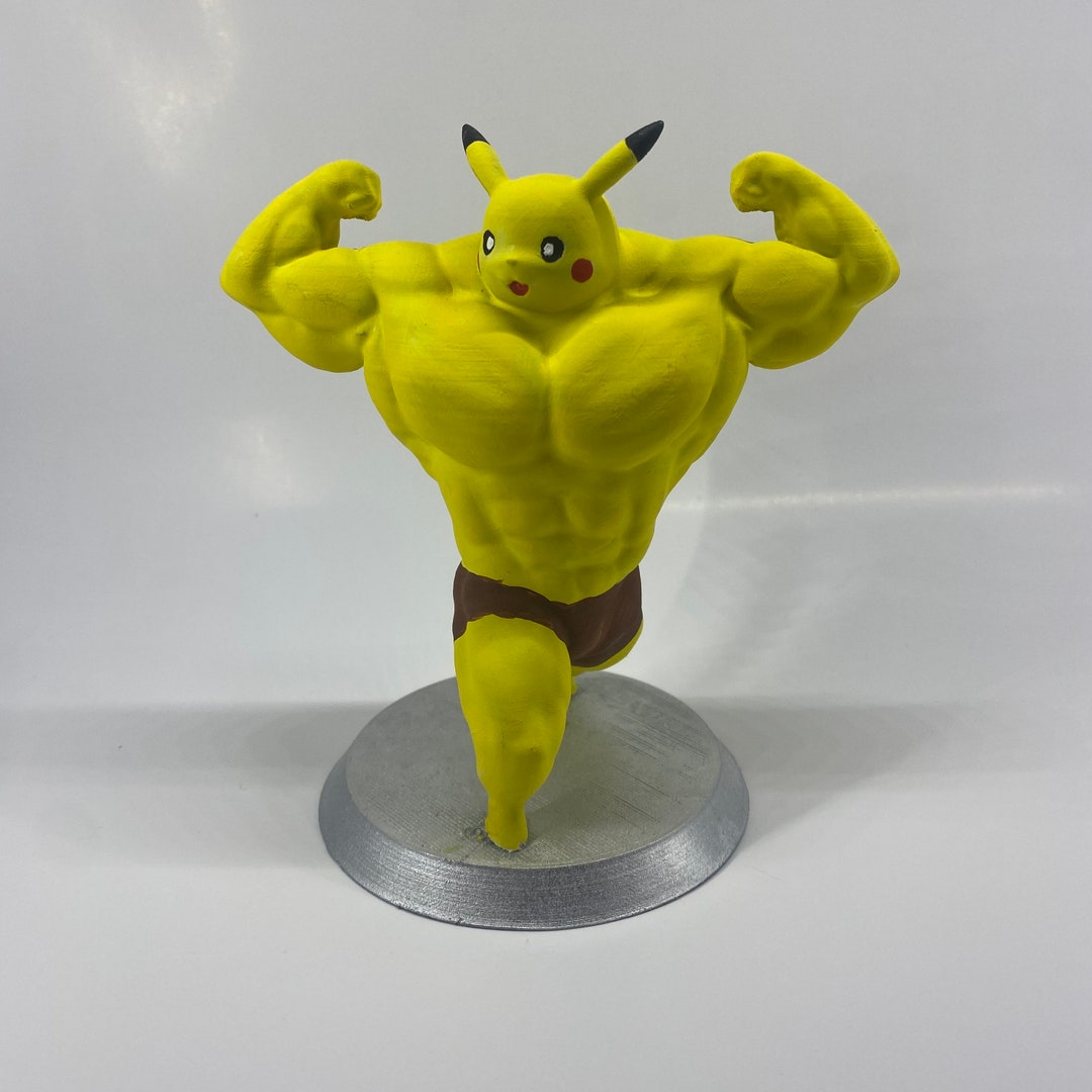 Buff Pokémon 3D Printed Pikachu Bulbasaur Squirtle - Etsy