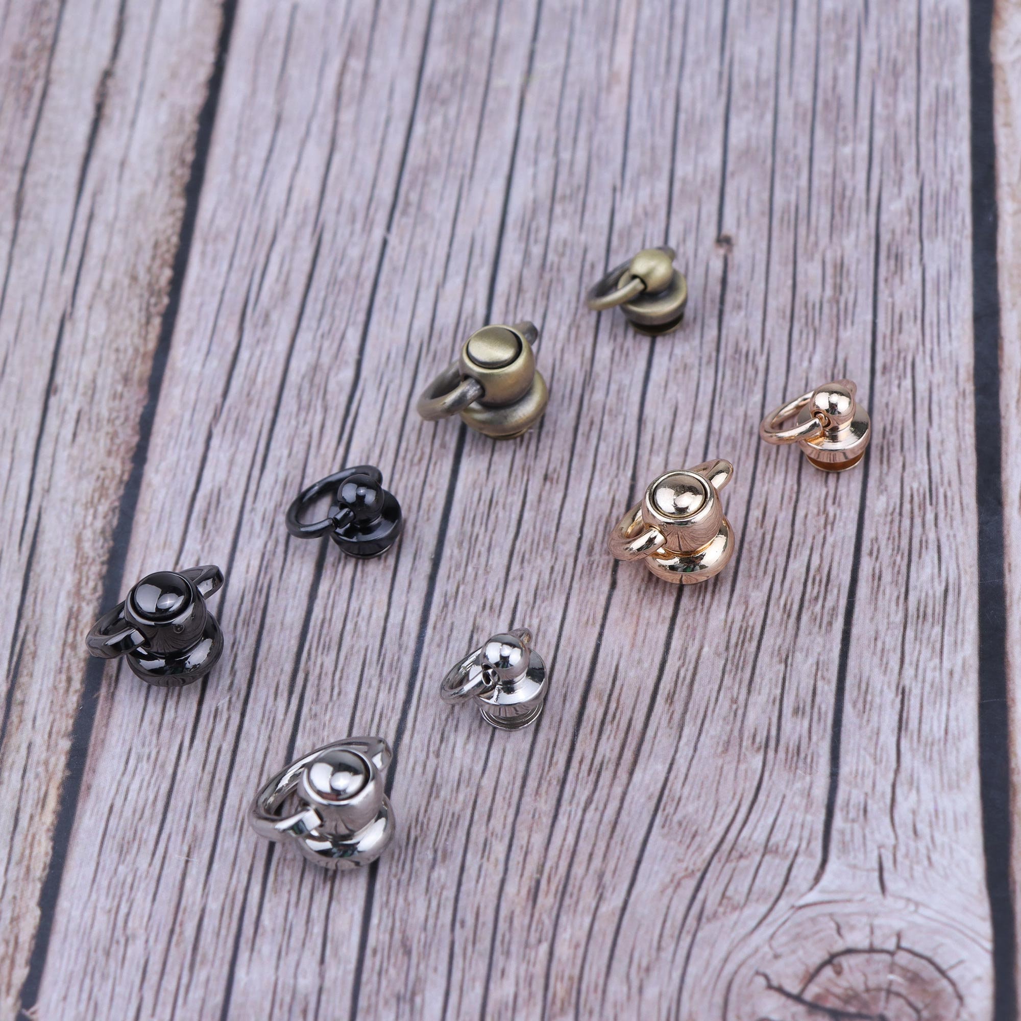 10 Chicago Screw Link Rivets With O Ring, Leather Connecting Rivets for ...