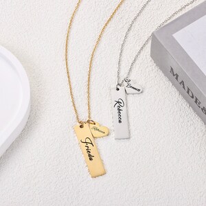 Personalized Name Necklace, Nameplate Necklace Gold, Mama Necklace ...