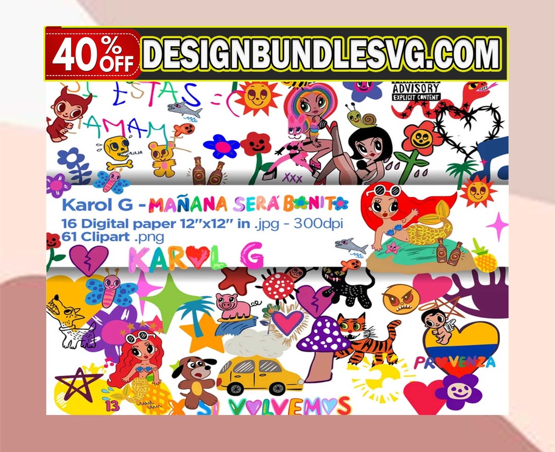 New Manana Sera Bonito Svg Bundle Karol G Mana Sera Bonito - Etsy