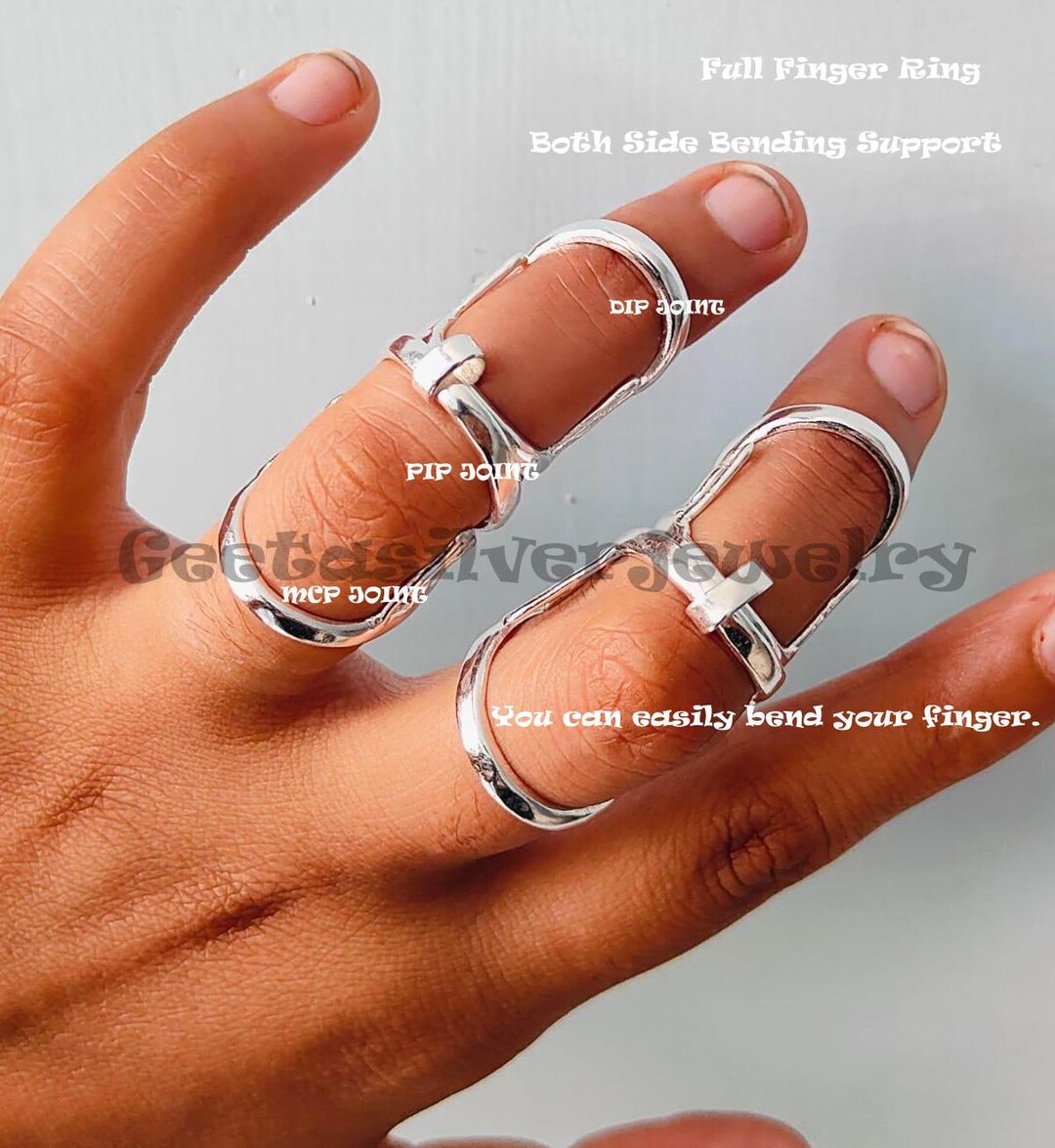 Arthritis EDS Finger Splint Adjustable for All Types of Deviation, Full ...