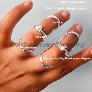 Arthritis EDS Finger Splint Adjustable for All Types of Deviation, Full ...