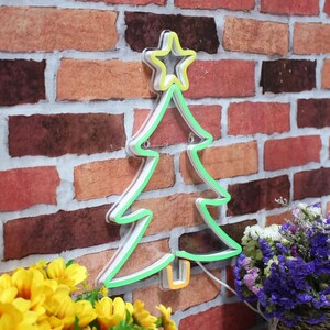 Merry Christmas Neon Sign Merry Christmas Shop Signage Christmas Decor ...