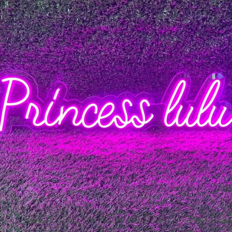 Custom Neon Sign Princess Neon Sign Baby Room Led Sign Neon Bedroom ...