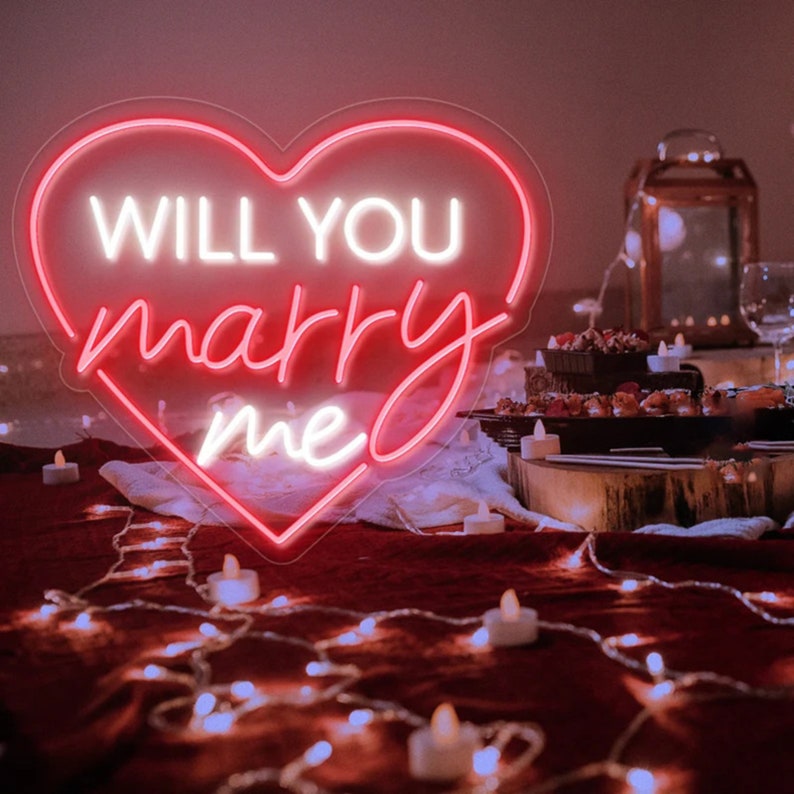 Will You Marry Me Engagement Party Backdrop Decoration Personalized ...