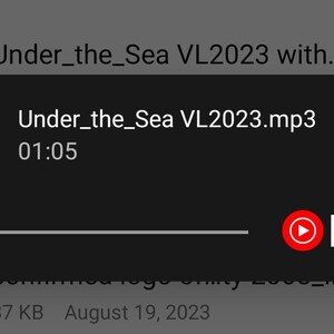 Under the Sea Digital Piano Sheet and MP3 Audio Sample - Etsy