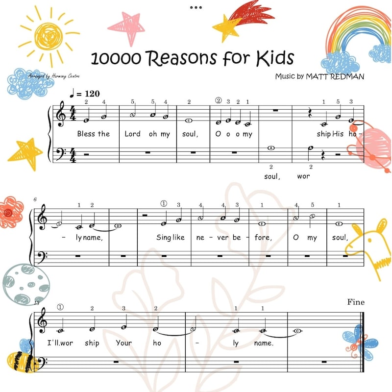 Piano Songs Kids Book - Etsy
