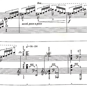 Gallactica (grade 6) Piano Sheet With Artistic Performance Information ...