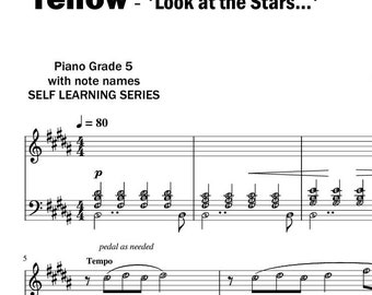 Wellerman traditional Sea Shanty Easy Piano Sheet Music With Note Names ...