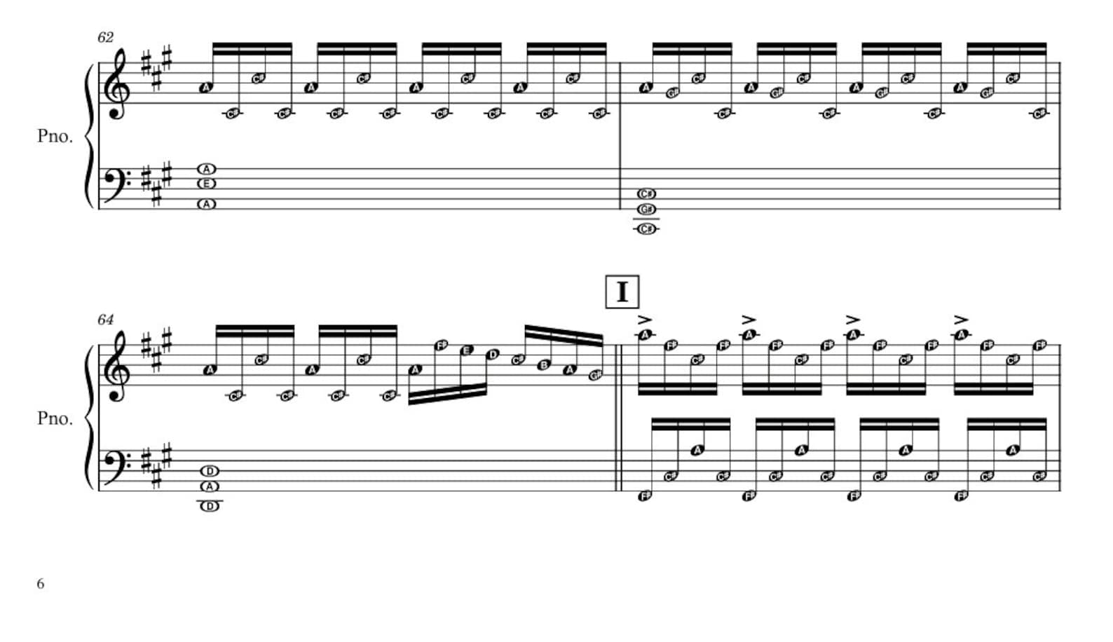 Experience (grade 6) Digital Piano Sheet and MP3 Sample - Etsy